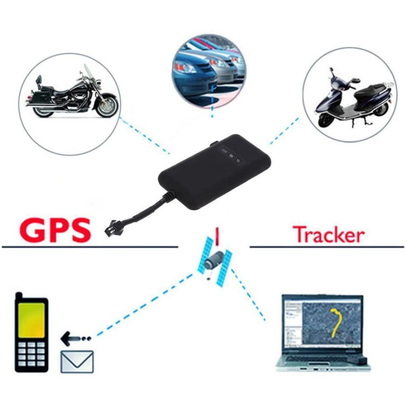 GPS TRACKEUR moto voiture Camion suivez en réel et coupez le moteur à distance